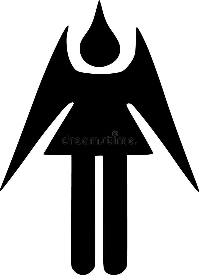 Evil Monster Woman. Web Icon Simple Illustration Stock Illustration ...