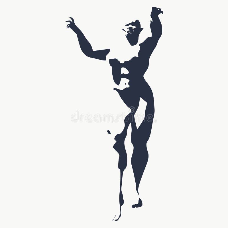 Evil orc attack stock vector. Illustration of monster - 117763526