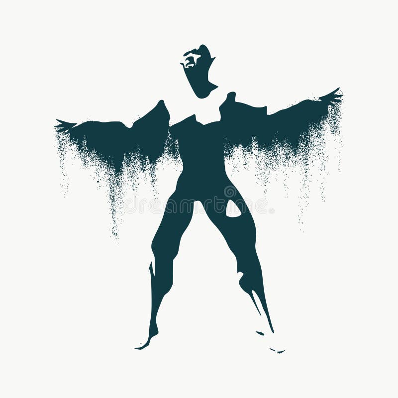 Evil orc attack stock vector. Illustration of crazy - 126392534