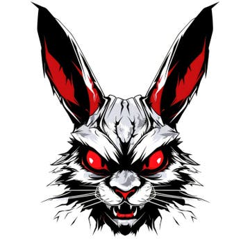 Evil Rabbit Logo Stock Illustrations – 125 Evil Rabbit Logo Stock ...