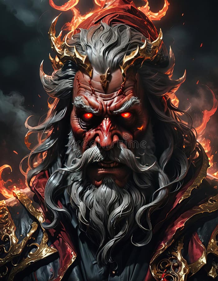 Evil Scary Ominous Santa Clause, Retro, Artwork Stock Illustration ...