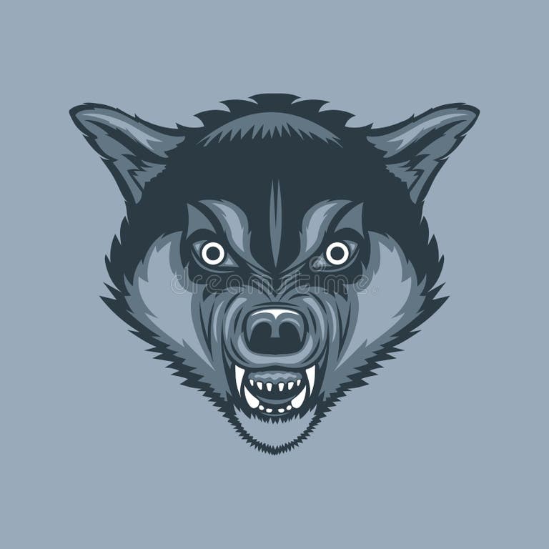 Scary Wolf Stock Illustrations – 5,436 Scary Wolf Stock Illustrations ...