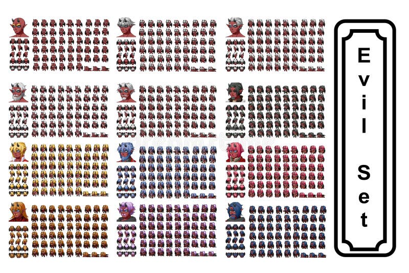 Character Sprite Mage Stock Illustrations – 34 Character Sprite Mage ...