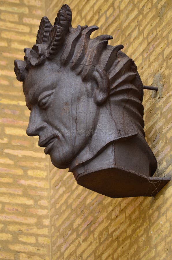 Evil Statue stock photo. Image of evil, lucifer, scary - 25528548