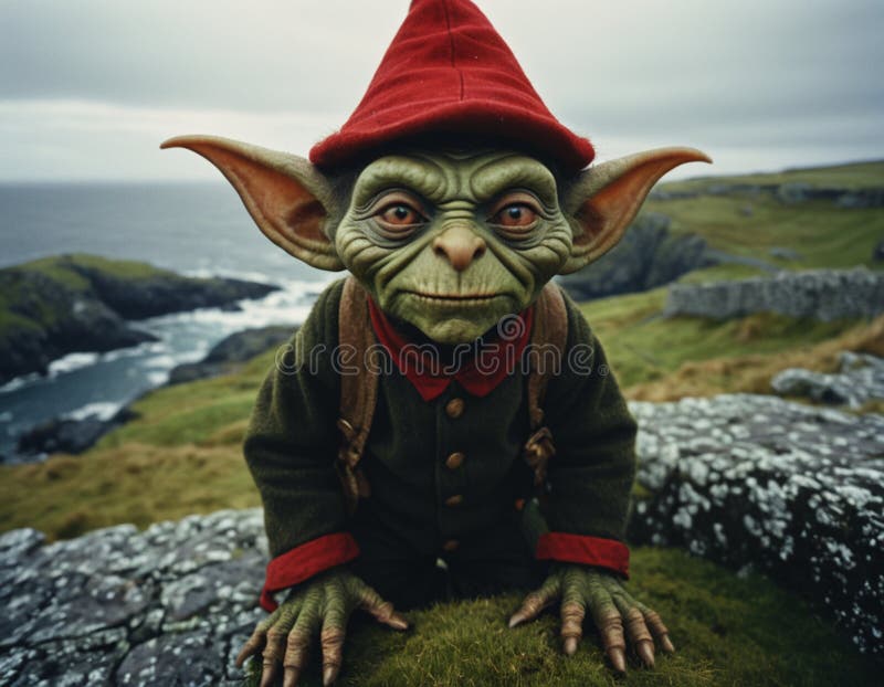 Evil Troll Staring stock illustration. Illustration of troll - 371159181