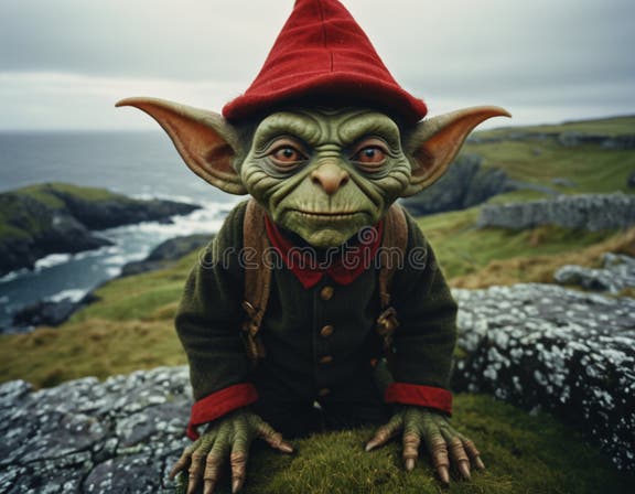 Evil Troll Staring stock illustration. Illustration of troll - 371159181
