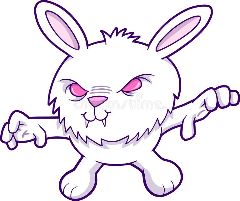 Mean Rabbit Stock Illustrations – 480 Mean Rabbit Stock Illustrations ...