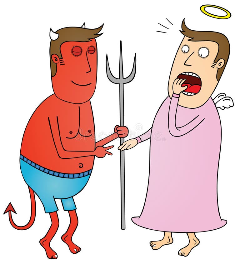 Evil Twin Cartoon Stock Illustrations – 27 Evil Twin Cartoon Stock ...