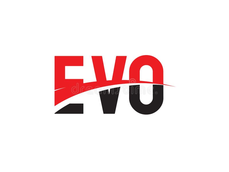 EVO Letter Initial Logo Design Vector Illustration Stock Vector ...