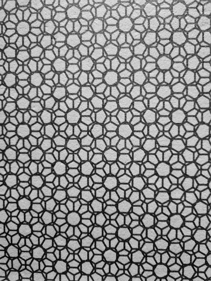 Surface Texture with a Fantasy Design Stock Image - Image of black ...