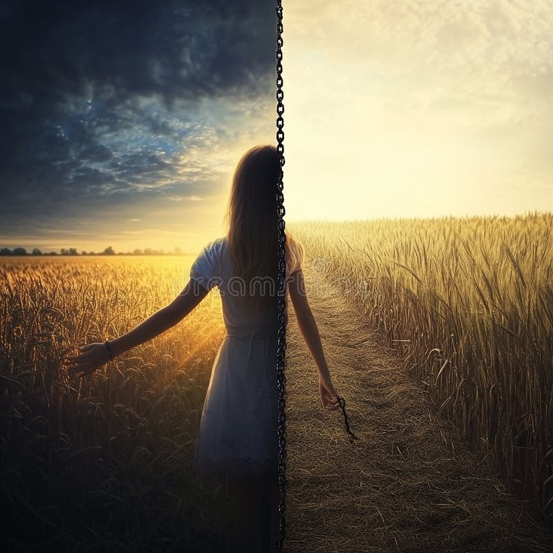 Chained between Worlds a Girl Caught between Sunlight and Darkness ...