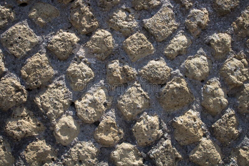 Texture of Ancient Square Brick Wall Stock Photo - Image of plaster ...