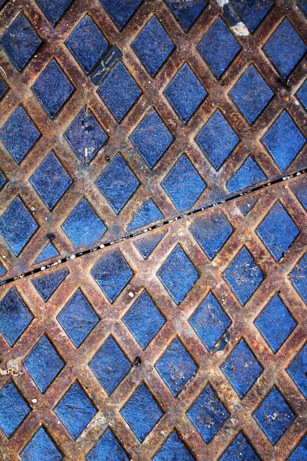 Texture of Metal Plate with Embossed Square Patterns Stock Photo ...