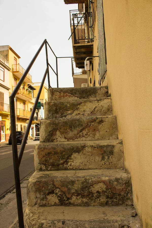 Texture of Old External Stone Stairs Stock Image - Image of material ...