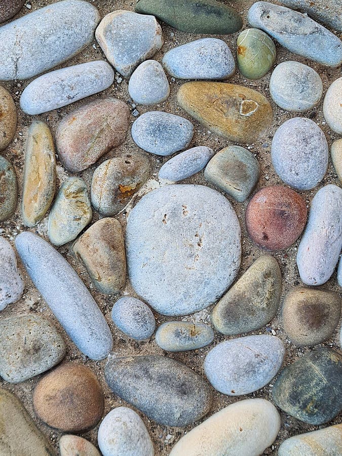 Evocative Image Texture of Stone Floor of Various Shapes in Italy Stock ...