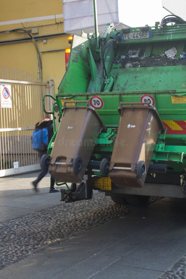 Vehicle for Separate Collection Stock Photo - Image of flight, action ...