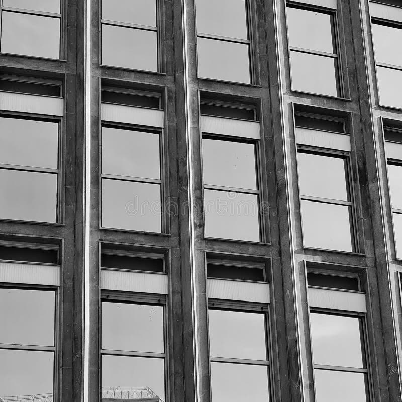 Vertical Surface Texture Rectangular Office Windows Stock Photos - Free ...
