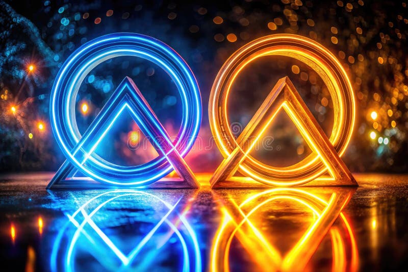 Alpha and Omega a LowLight Vision of Eternal Divine Revelation Stock ...