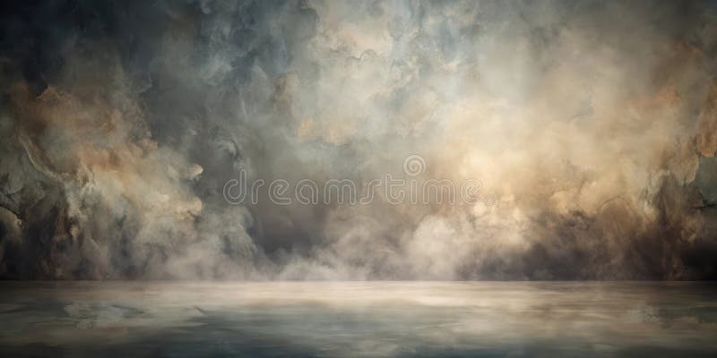 Evocative Smoky Abstract Background with Subtle Textural Depth and a ...