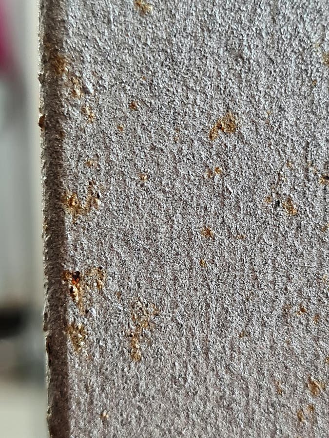 Texture of White Wall with Rust Spots Stock Image - Image of asphalt ...