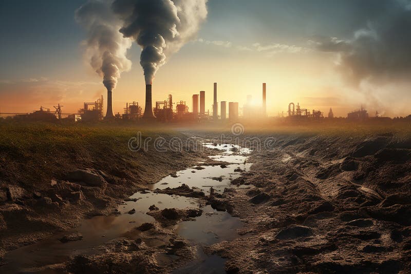 Human Impact on Environment Stock Image - Image of responsibility ...