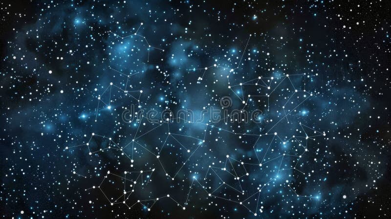 Evoking the Night Sky, this Image Shows a Network of Constellations ...