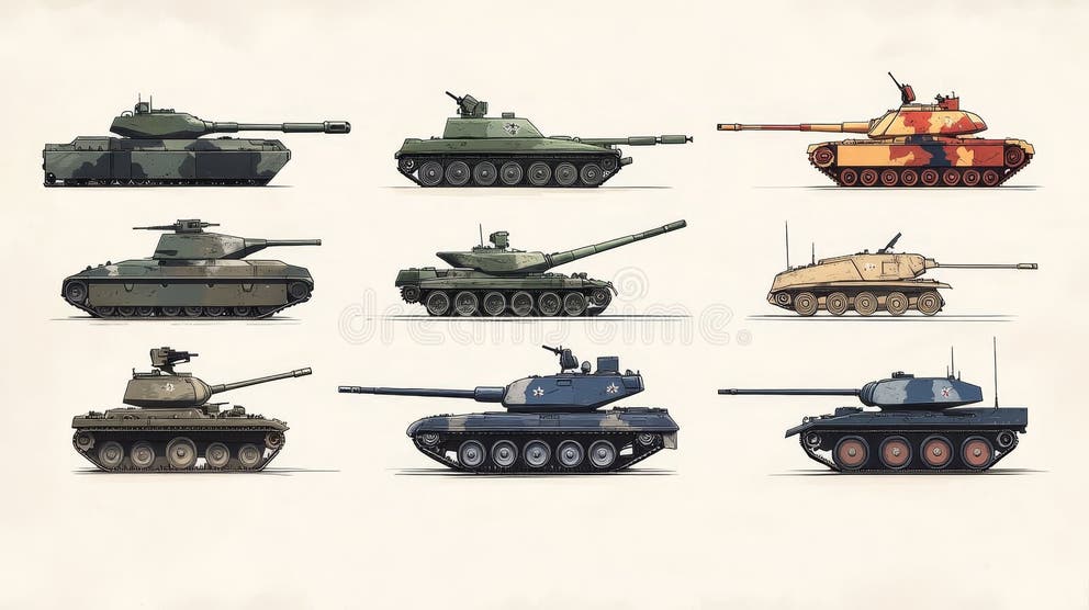 The Evolution of Armored Warfare a Visual Journey through the History ...