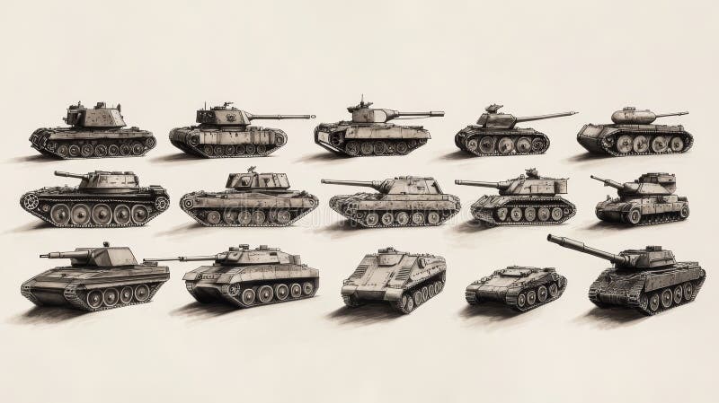 The Evolution of Armored Warfare a Visual Journey through the History ...