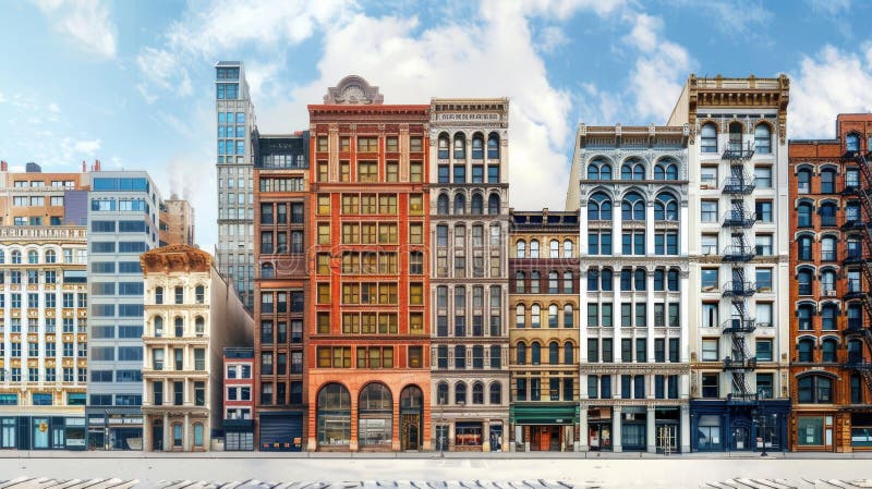 The Evolution of Buildings from the Past To the Present in One Picture ...