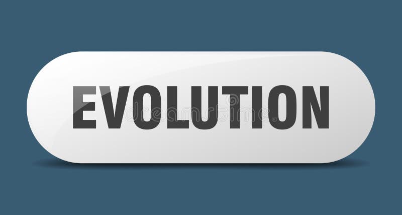 Evolution Button. Evolution Sign. Key. Push Button Stock Vector ...