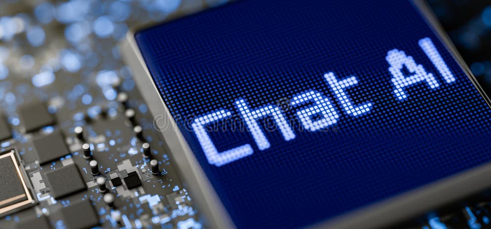 Evolution of Chat Support. Chat AI Stock Illustration - Illustration of ...