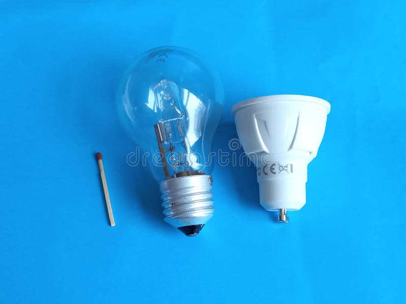 Evolution Development of Light Objects Matches Bulb Led Lamp Source ...