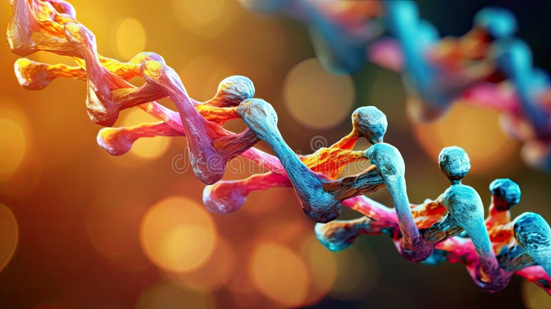 Evolution dna changes stock illustration. Illustration of allele ...