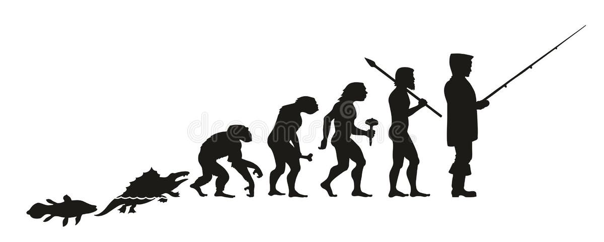 Fish Evolution Stock Illustrations – 1,175 Fish Evolution Stock ...