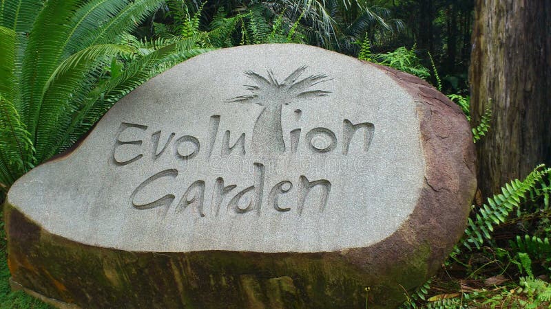 Evolution Garden in Singapore Stock Photo - Image of tropical, famous: 62841788