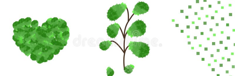 The Evolution of Green.a Visual Representation of Growth and Change ...