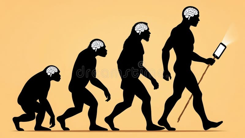 Evolution of Humanity Showcasing Technology S Impact on Our Development ...
