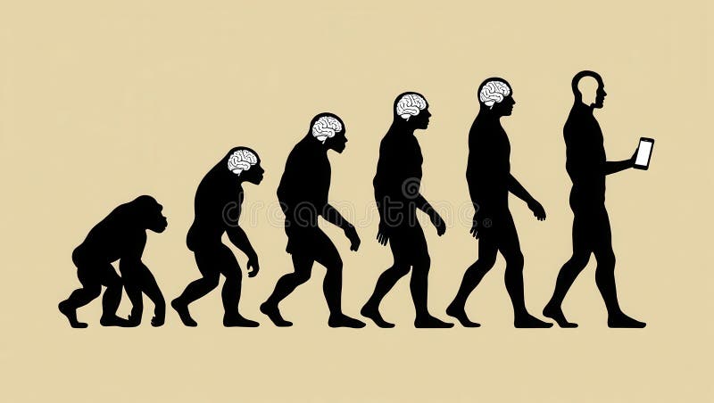 Evolution Intelligence Technology Ages Stock Photos - Free & Royalty ...