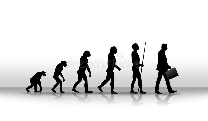 Evolution stock illustration. Illustration of development - 34426080