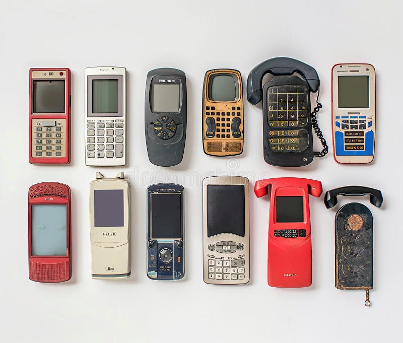 Evolution Cell Phones Stock Illustrations – 80 Evolution Cell Phones ...