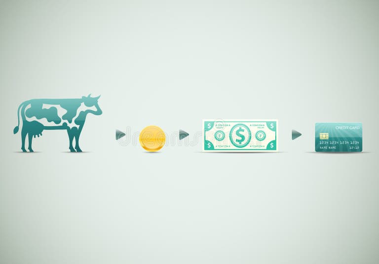 Evolution of money stock vector. Illustration of economy - 36016001