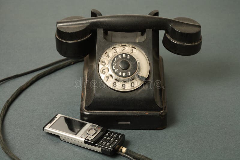 Old phone old technology stock photo. Image of earpiece - 22399456