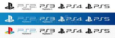 Evolution of Playstation Logo, Vector Editorial Illustration Editorial ...