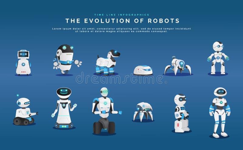 Human Evolution Infographics Time Line Transform Stock Vector ...