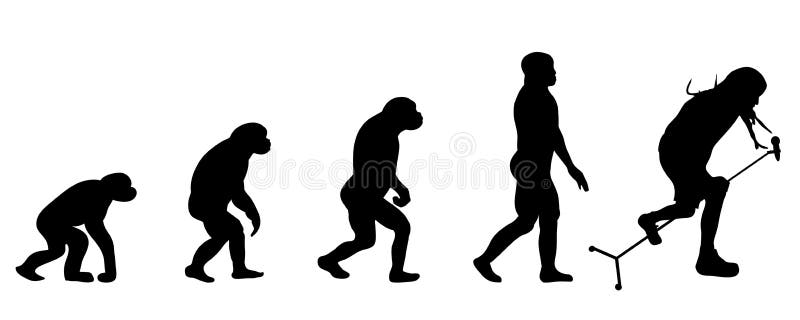 Evolution singer stock illustration. Illustration of black - 81227483