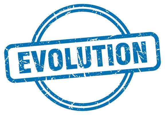 Evolution Stamp. Evolution Round Grunge Sign Stock Vector ...