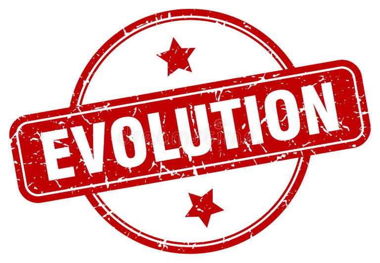 Evolution Stamp. Evolution Round Grunge Sign Stock Vector ...