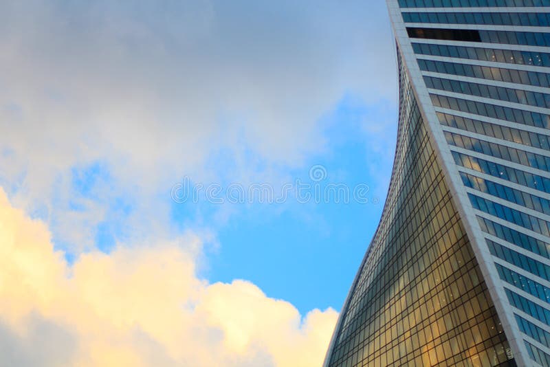 Evolution Tower. Tower of the Moscow International Business Center ...
