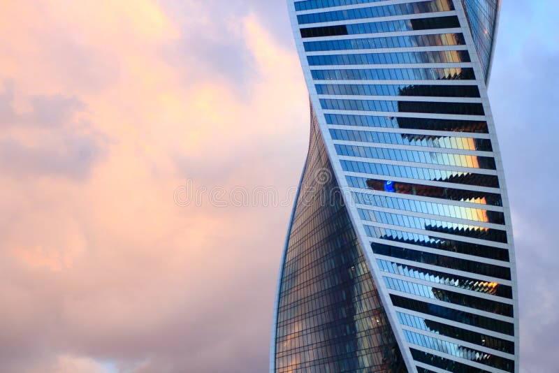 Evolution Tower. Tower of the Moscow International Business Center ...