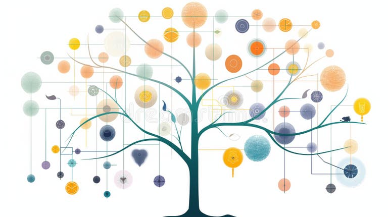 Evolutionary Tree Diagram Stock Illustrations – 74 Evolutionary Tree ...